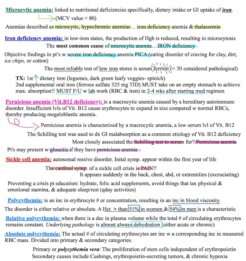 Adult MSN-FNP Exam Notes Study Guide All Exams - Etsy