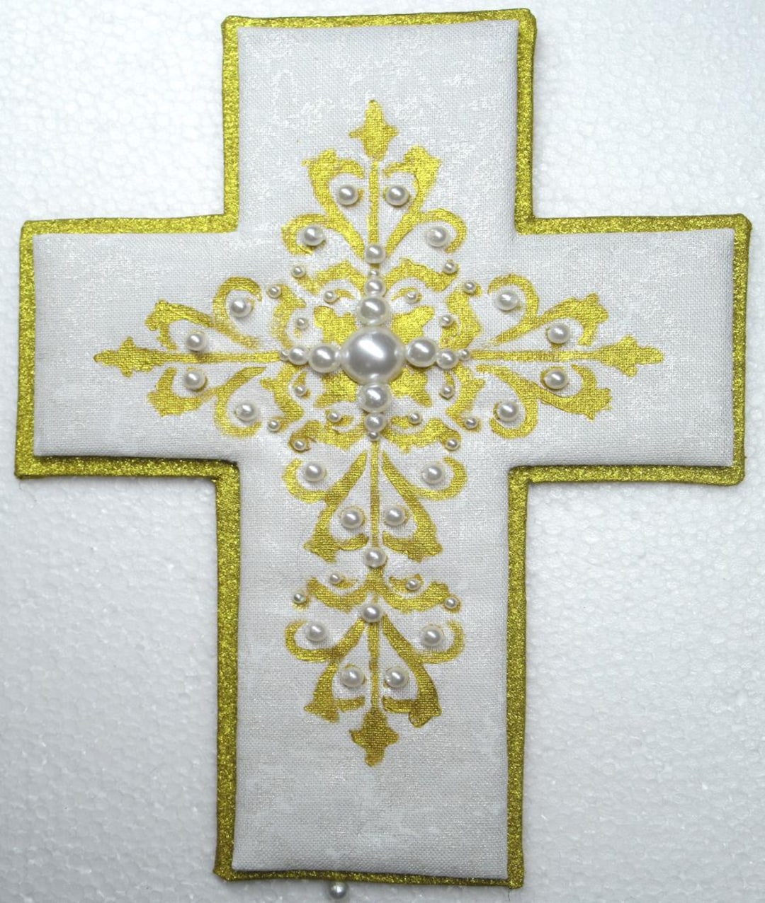 Custom Made Chrismon Ornament Cross - Etsy