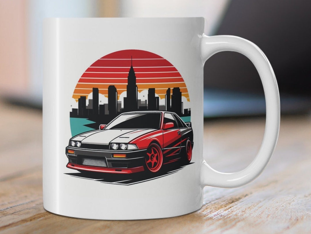 Warm Sunset Japanese Sports JDM Car-inspired Mug for Automotive ...