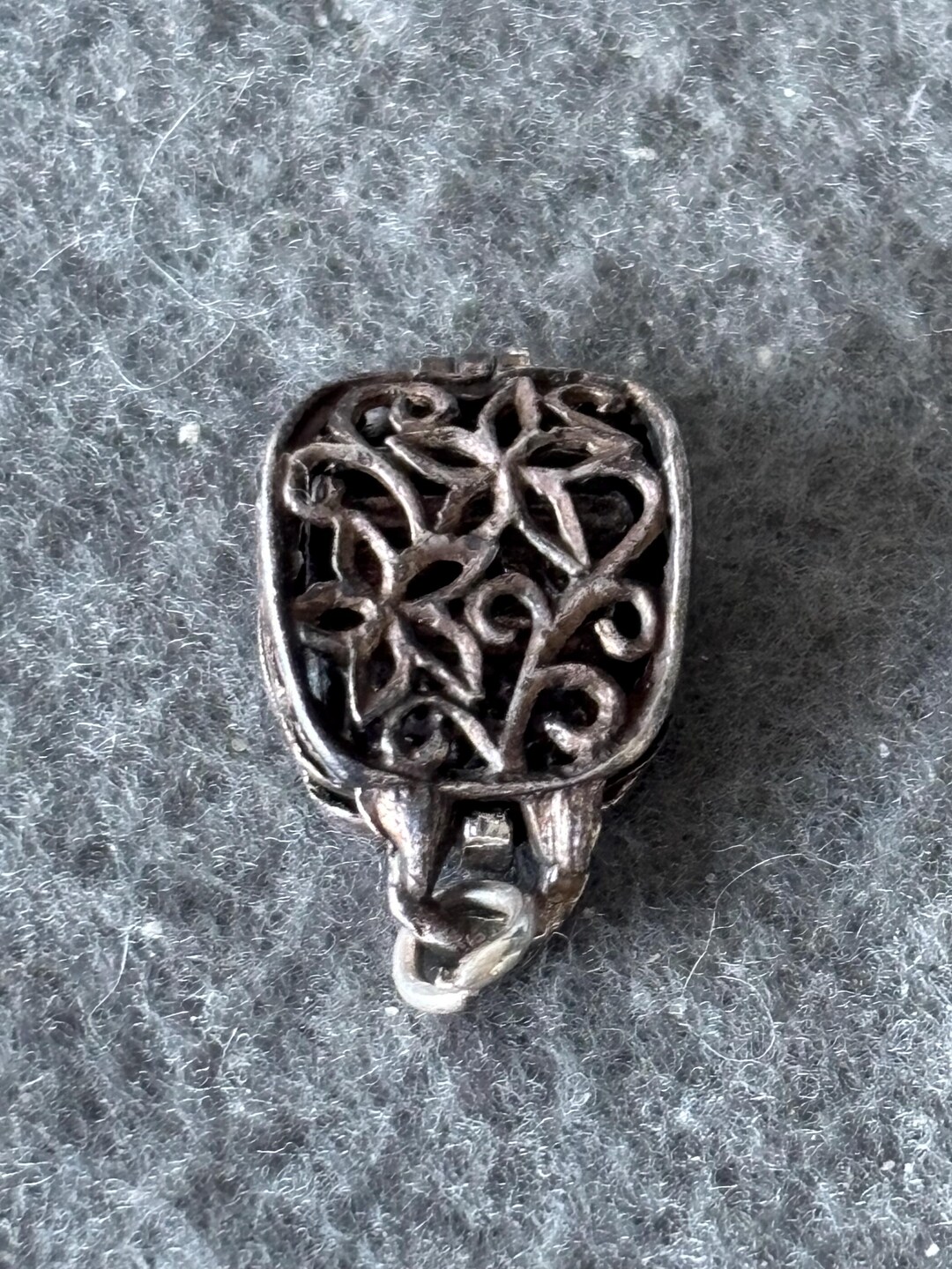 CHIM Vintage Sterling Silver 925 Charm Pendant. Opening Typewriter ...