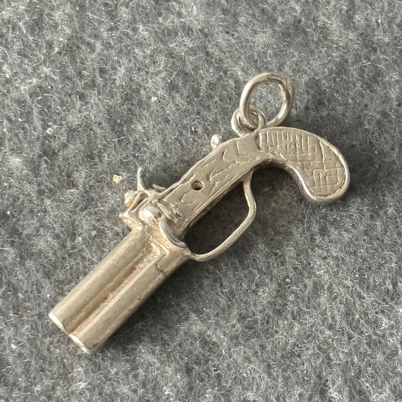 Revolver Charm - Etsy