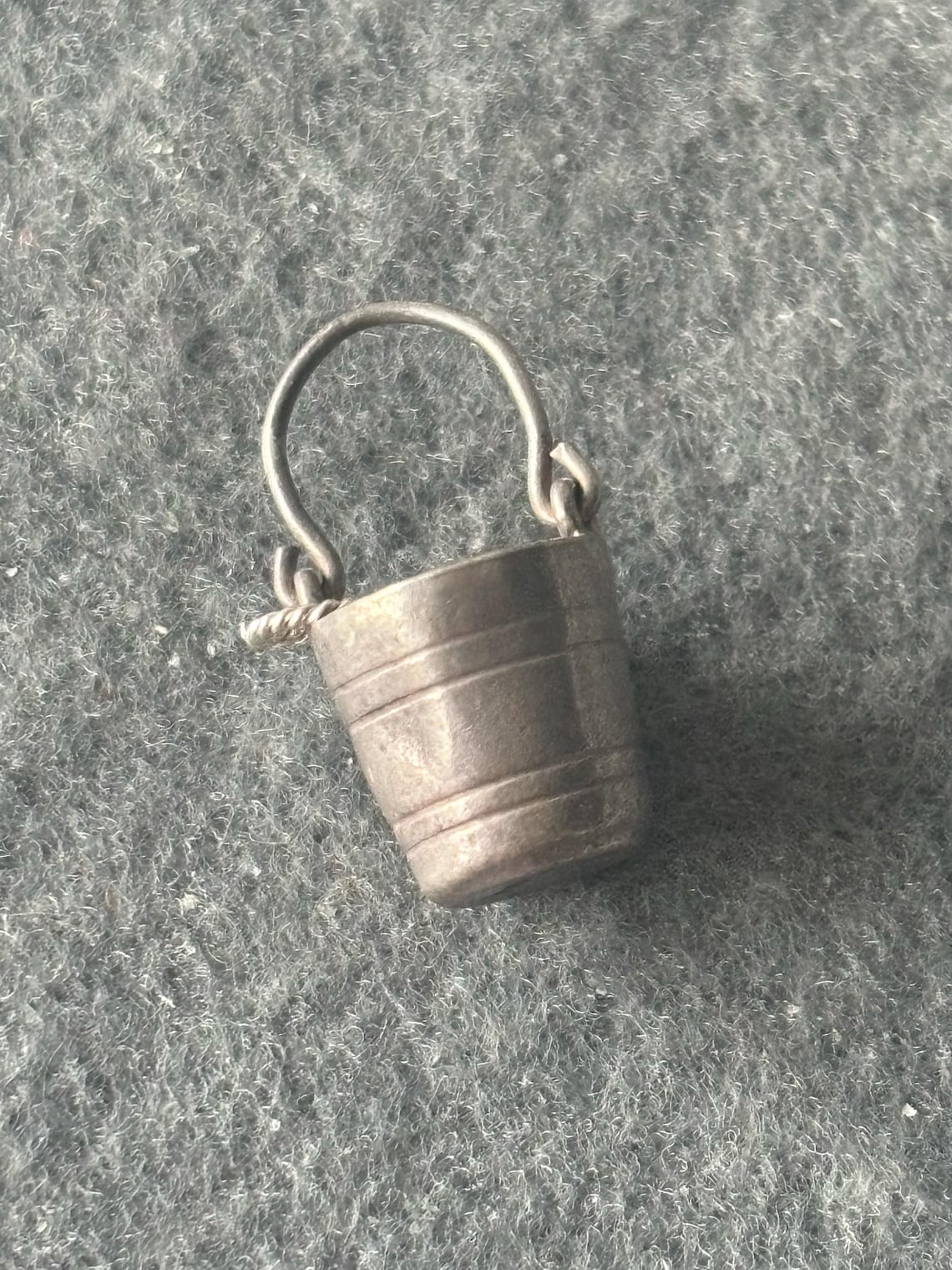 Vintage Sterling Silver 925 Charm Pendant. Ice Bucket Cooler - Etsy