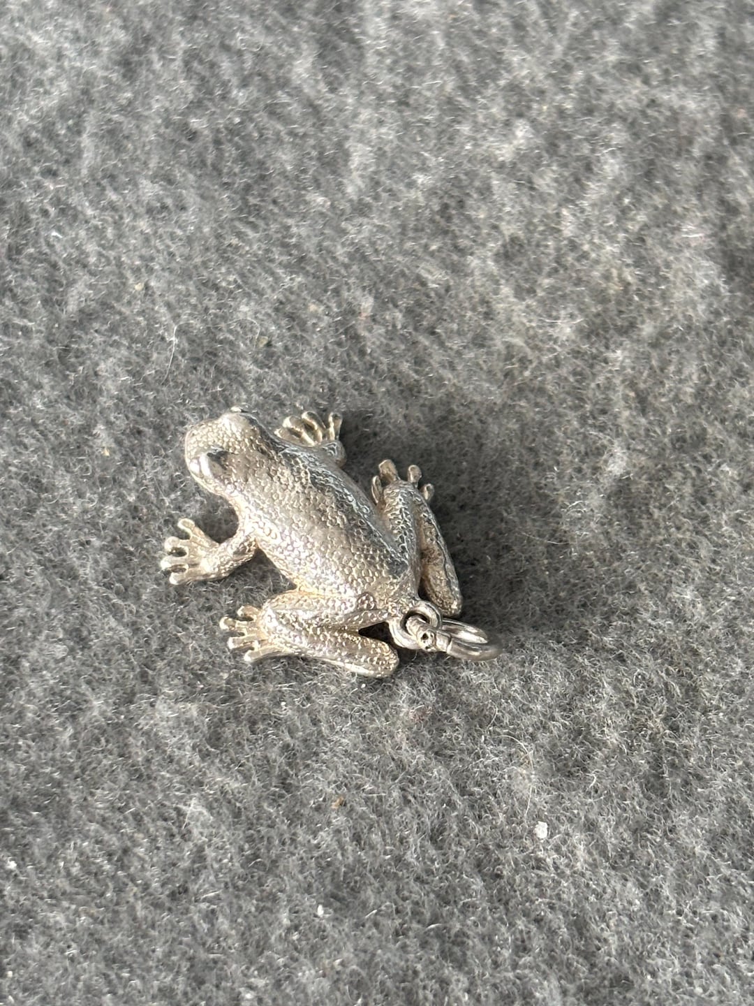Vintage Sterling Silver 925 Charm Pendant. Detailed Frog. - Etsy
