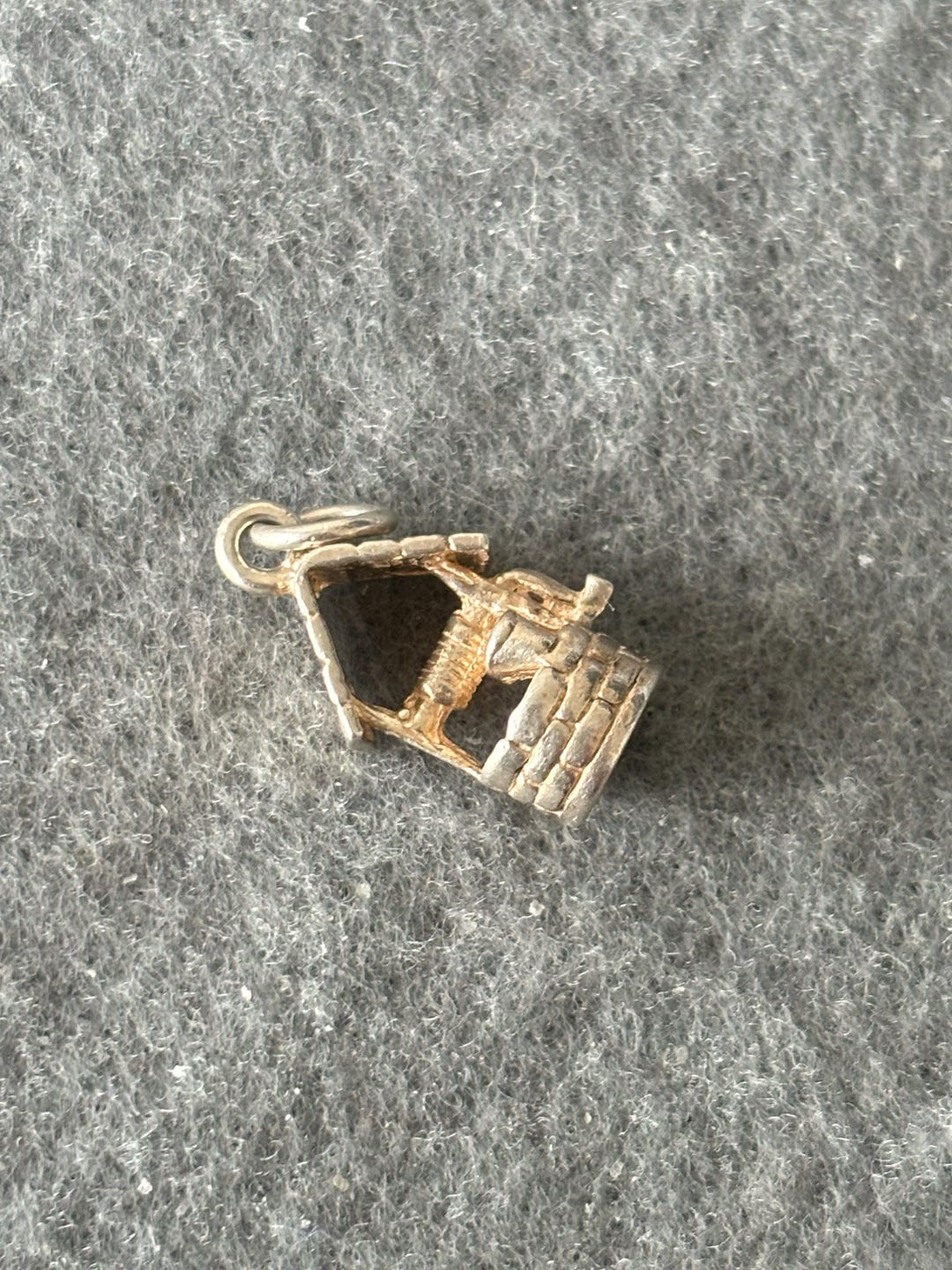 Vintage Sterling Silver 925 Charm Pendant. Lucky Wishing Well. - Etsy
