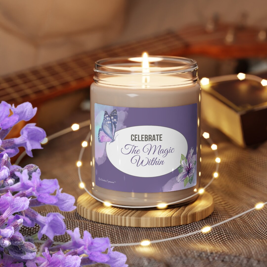 Inspirational Soy Candle, Motivational Candle, Scented or Unscented ...