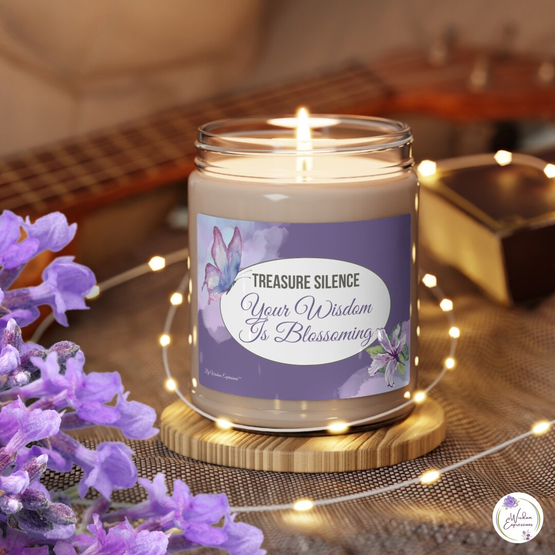 Inspirational Soy Candle, Motivational Candle, Scented or Unscented ...