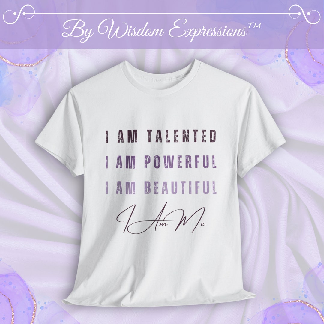 Inspirational Shirt for Women, Empowering Women Shirt, Positive Quotes ...