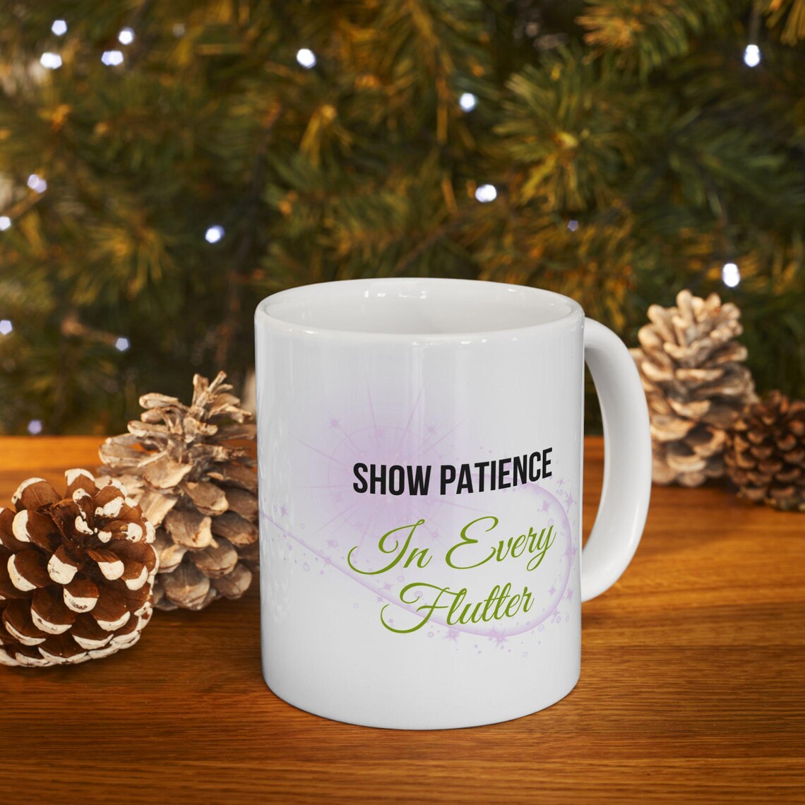 Personalized Hummingbird Motivational Mug, Show Patience in Every ...