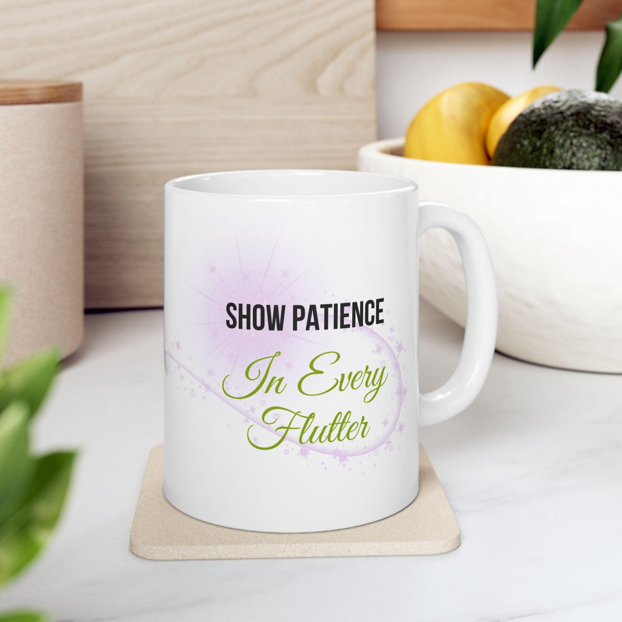 Personalized Hummingbird Motivational Mug, Show Patience in Every ...