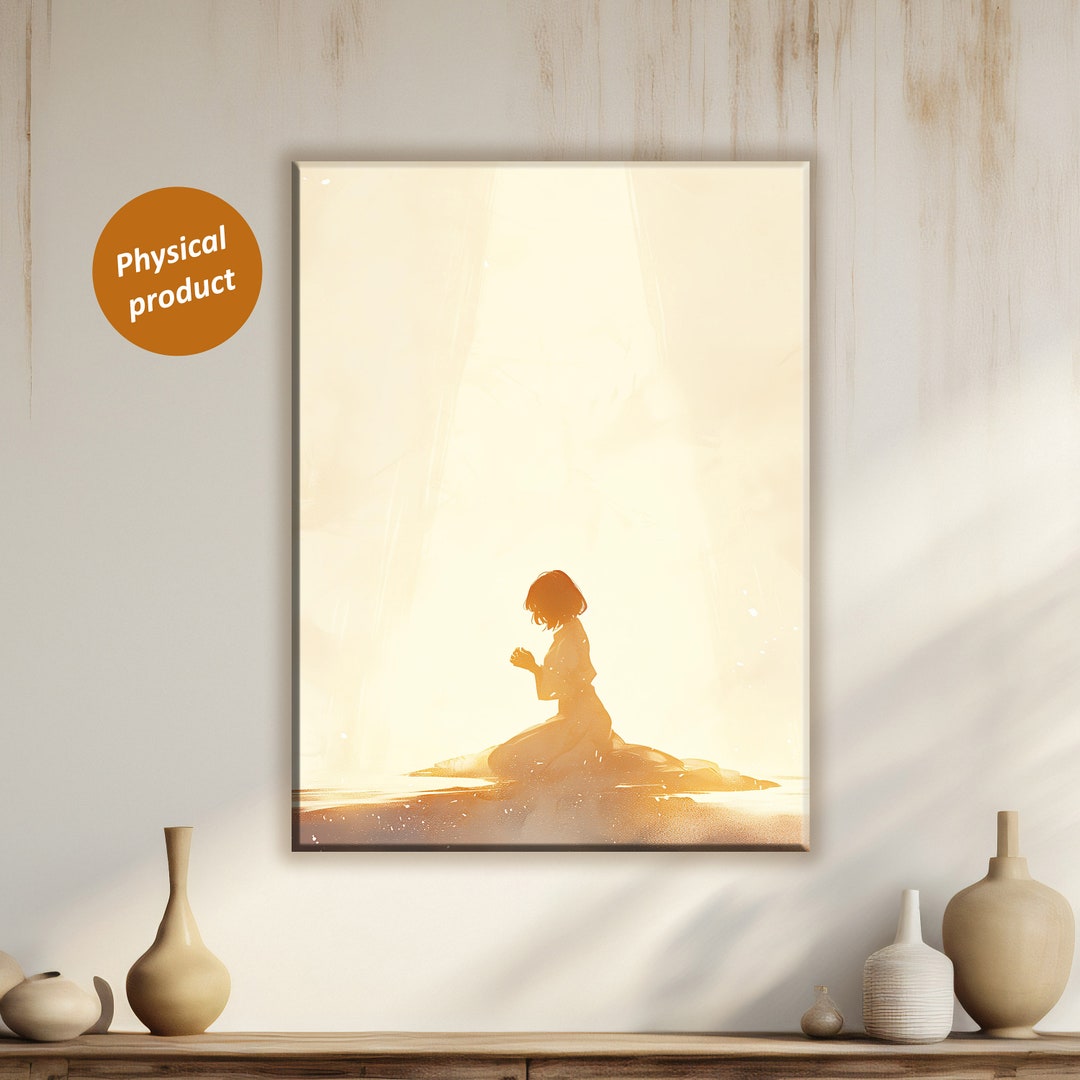 Graceful Reverence Wall Art Inspirational Religious Decor Female ...