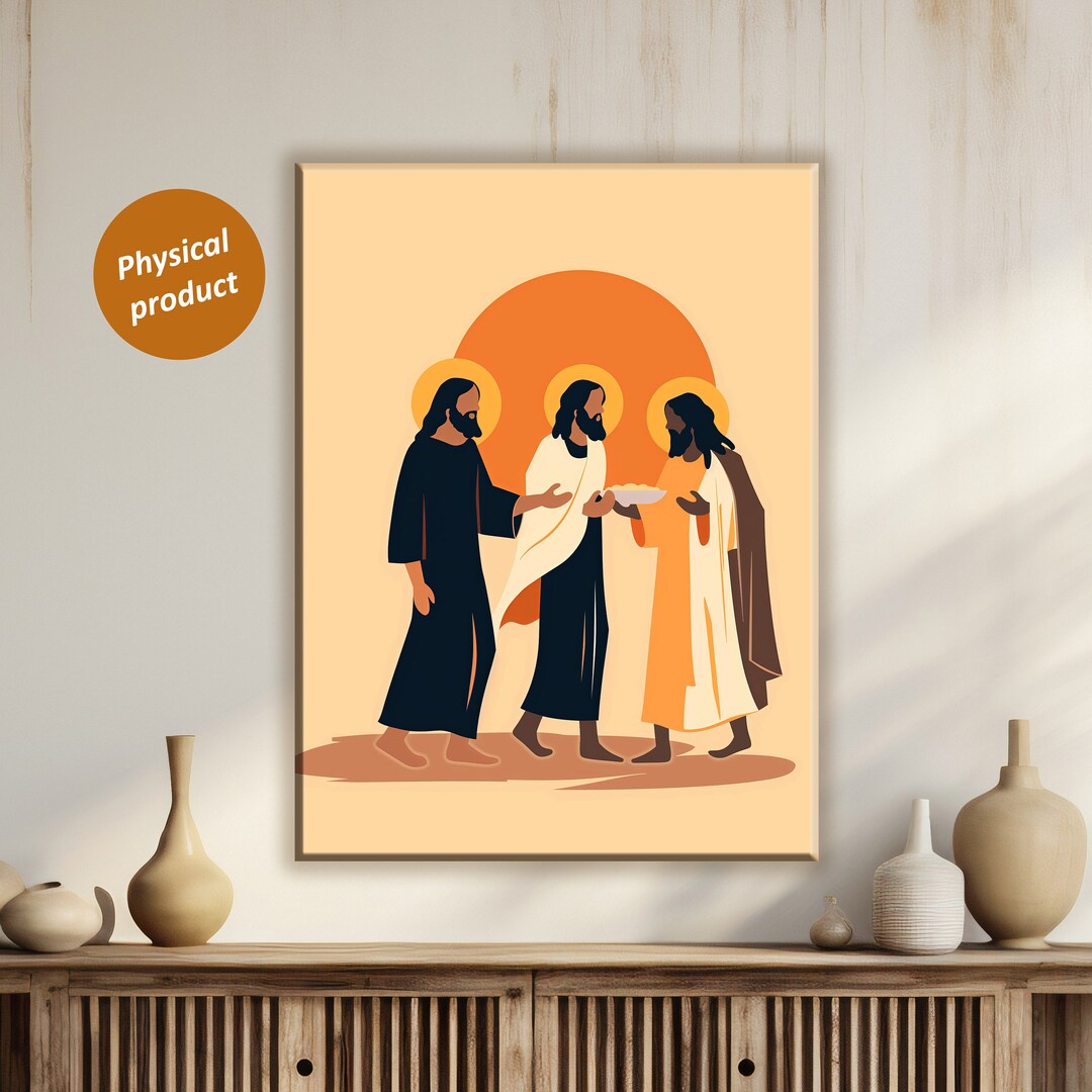 Faithful Disciples Jesus Wall Decor Jesus Disciples Wall Art Jesus and ...