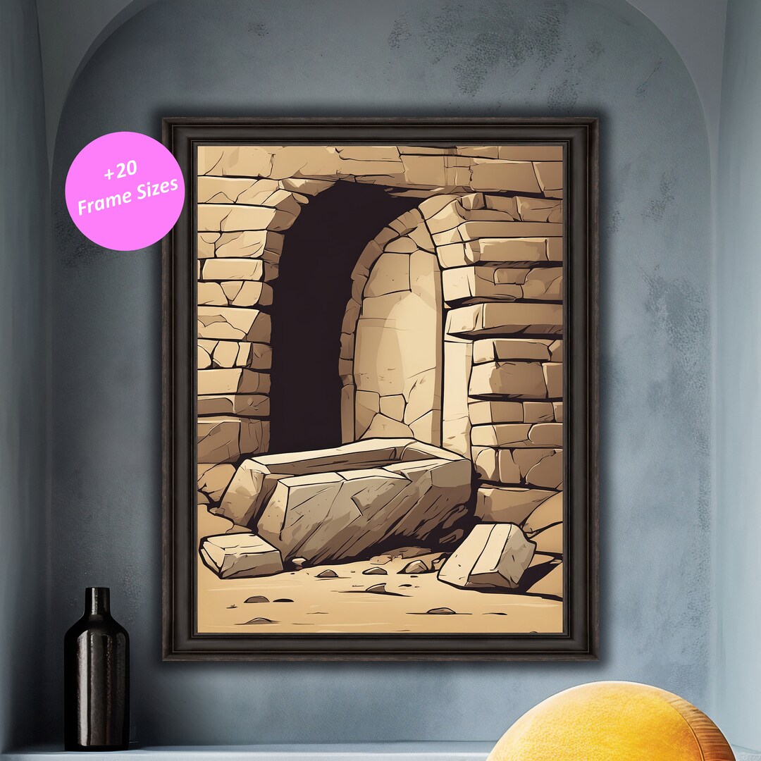 Sacred Monument Art Print, Inspirational Religious Wall Decor ...