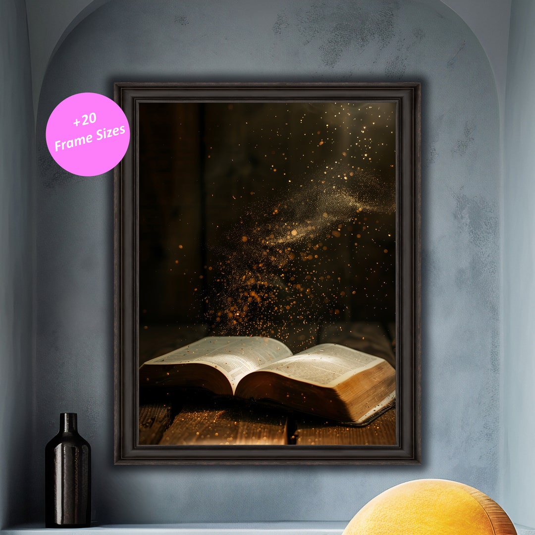 Customizable Bible Verse Print & Frame – Divine Revelations, Sacred ...