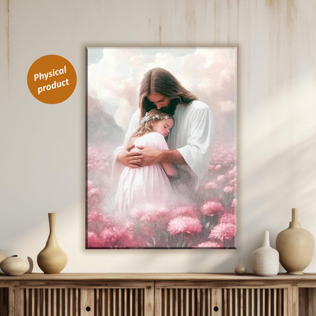 Jesus is My Refuge, Jesus is My Haven, Canvas Print, Stretched Wall Art ...