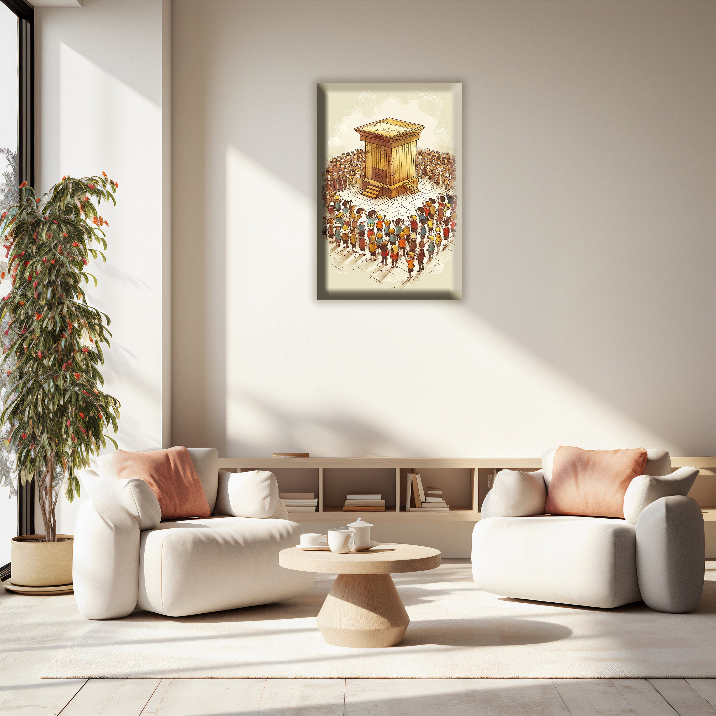 Tabernacle Wall Decor Exodus Wall Art Biblical Home Decor Religious ...