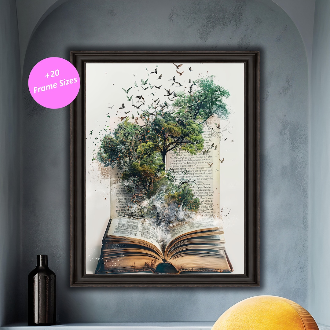 Bible Wall Decor Bible Illustration Tree Wall Decor Bible is Alive Home ...