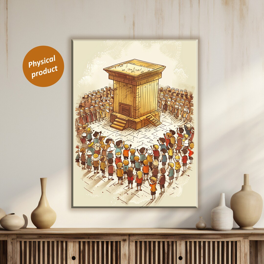 Tabernacle Wall Art: Exodus Biblical Home Decor Poster - Etsy