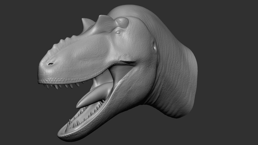 Gorgosaurus Bust Dinosaur for 3d Printing - Etsy