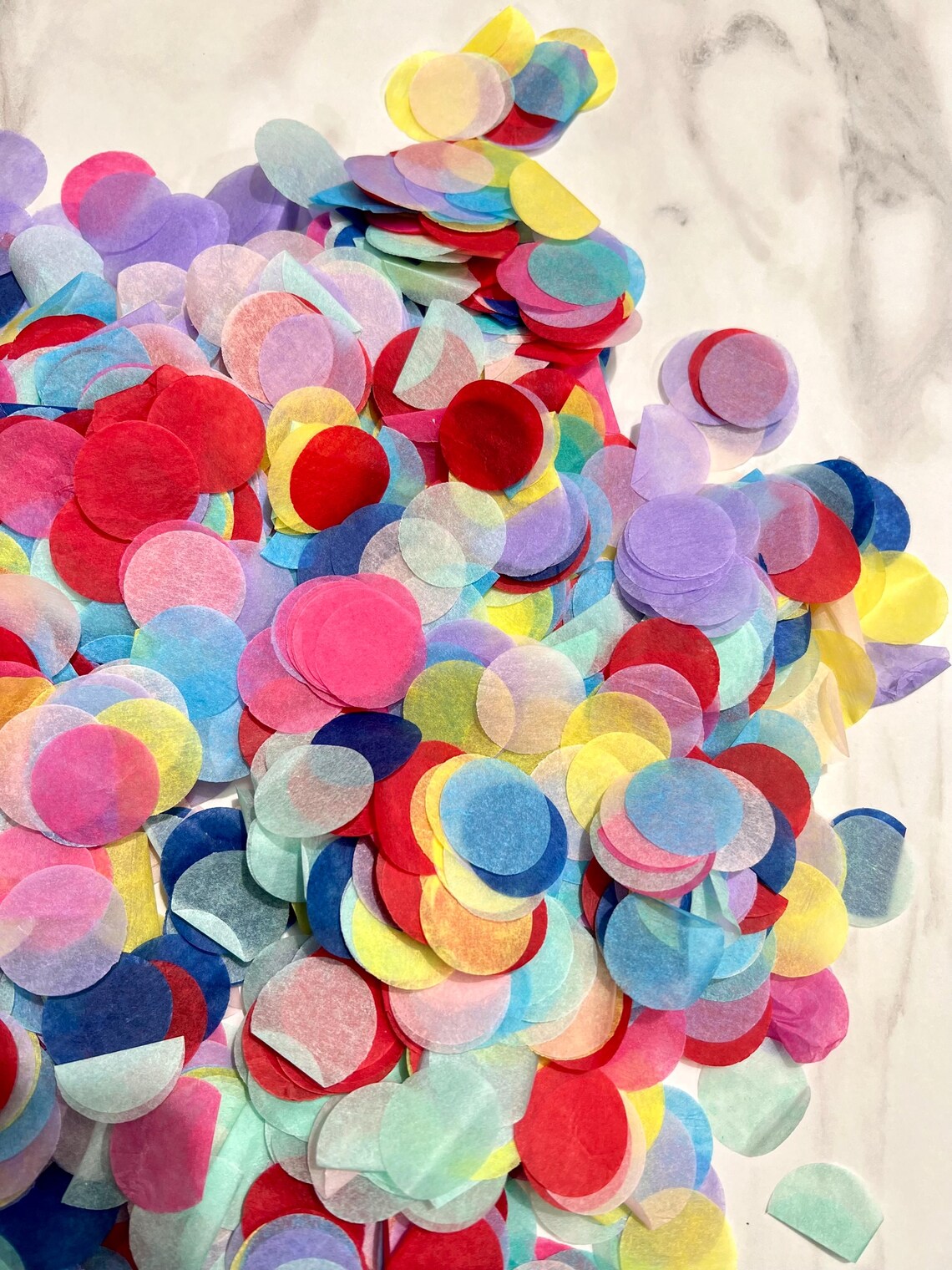 Biodegradable Confetti | Rainbow Paper Confetti | 7 Handfuls + - Etsy UK