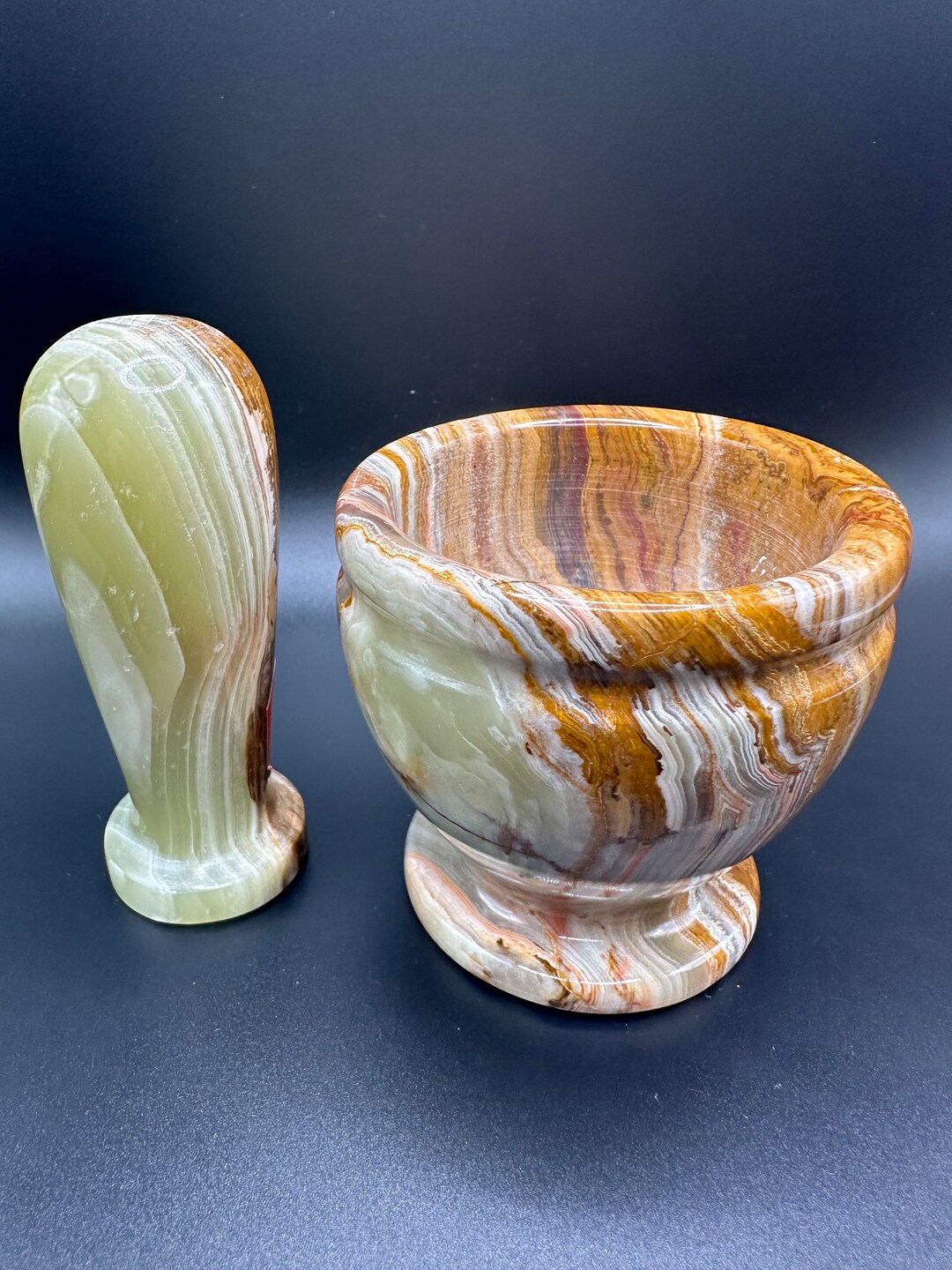 Afghan Jade Pestle and Mortar - Etsy