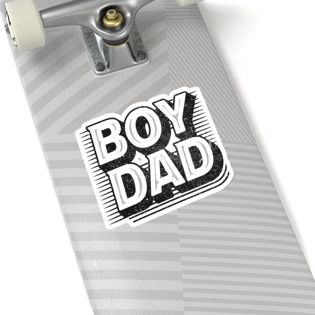 Boy Dad Sticker | Father-son Sticker | Proud Dad Graphic Sticker - Etsy