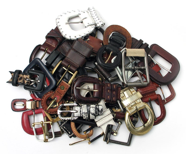 Reclaimed Belt Buckles, Big Lot, 3lbs, Recycled, Eco-friendly Buckles ...