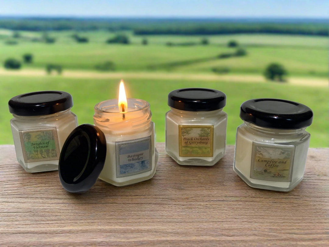 Historically Scented Candles Sample Pack of Four - Etsy