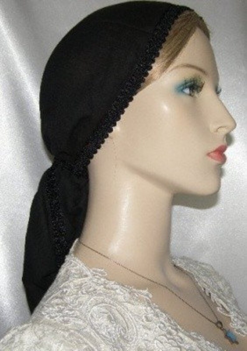 Gauze Cotton Snood Head Covering Tichel Headcovering - Etsy