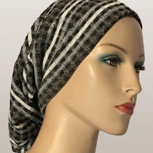 Modest Slouchy Snood Beanie for Women, Chemo Headwear, Soft Headwrap ...