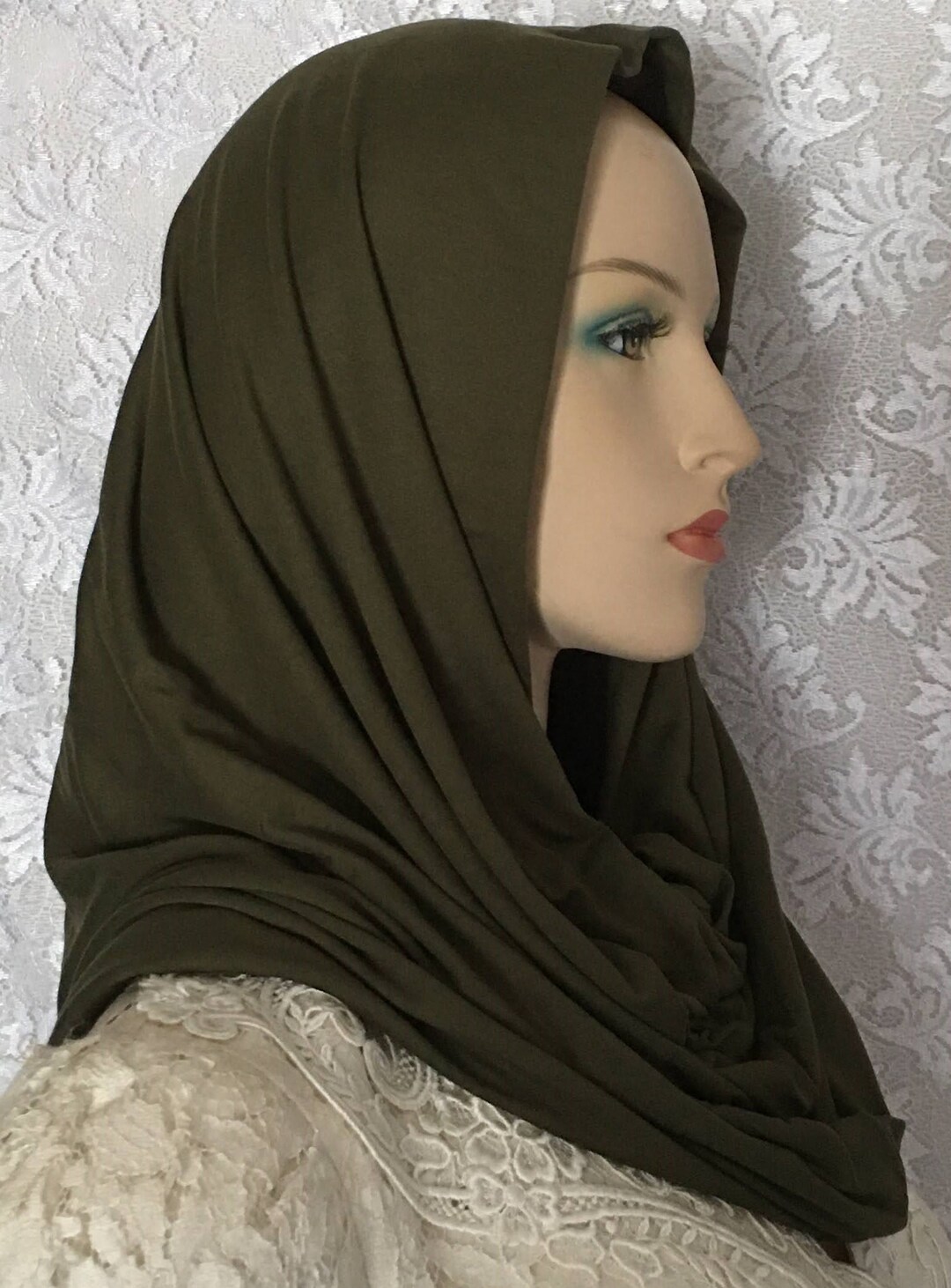 Infinity Scarf | Light Weight Head Covering | Cowl Snood | Tichel ...