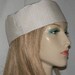 Bucharian Kippah ECRU SATIN SILK Kipah Head Covering Headcovering ...