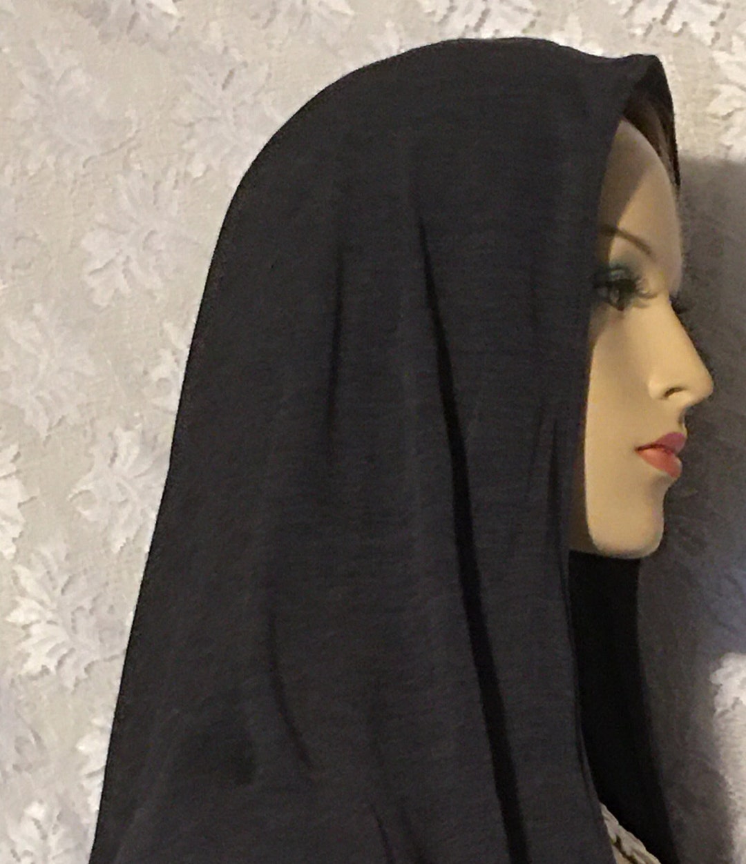 Navy Wrapping Scarf Tichel • Mitpachat • Head Covering • Headcovering ...