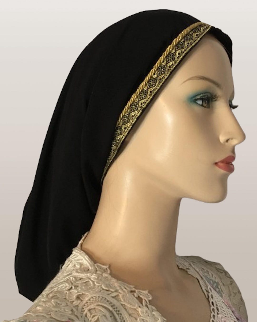 Snood Head Covering for Women Lightweight Head Wrap Scarf for Prayer ...