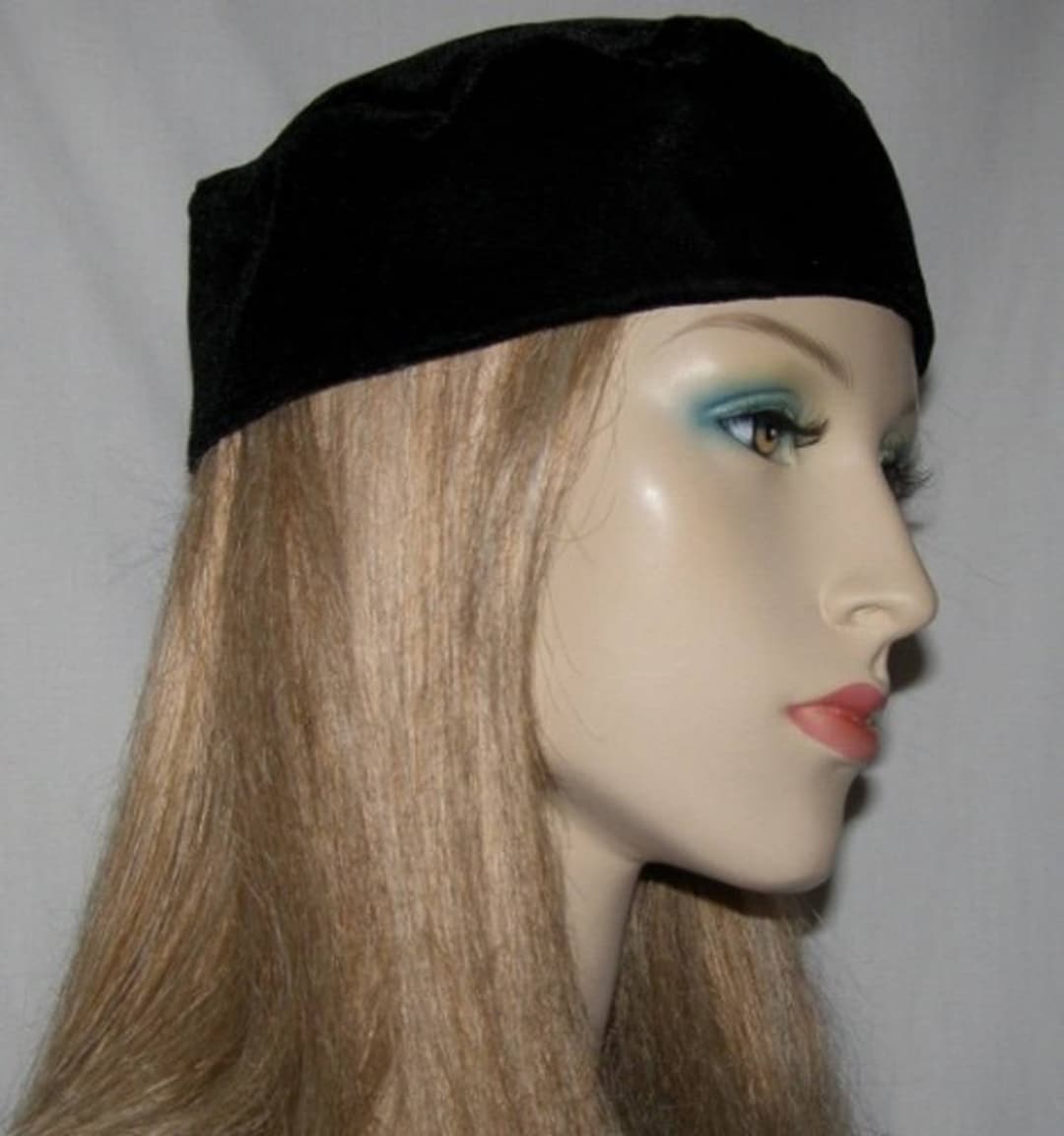 BLACK VELVET BUCHARIAN Kippah Headcovering | Kippah Head Covering ...