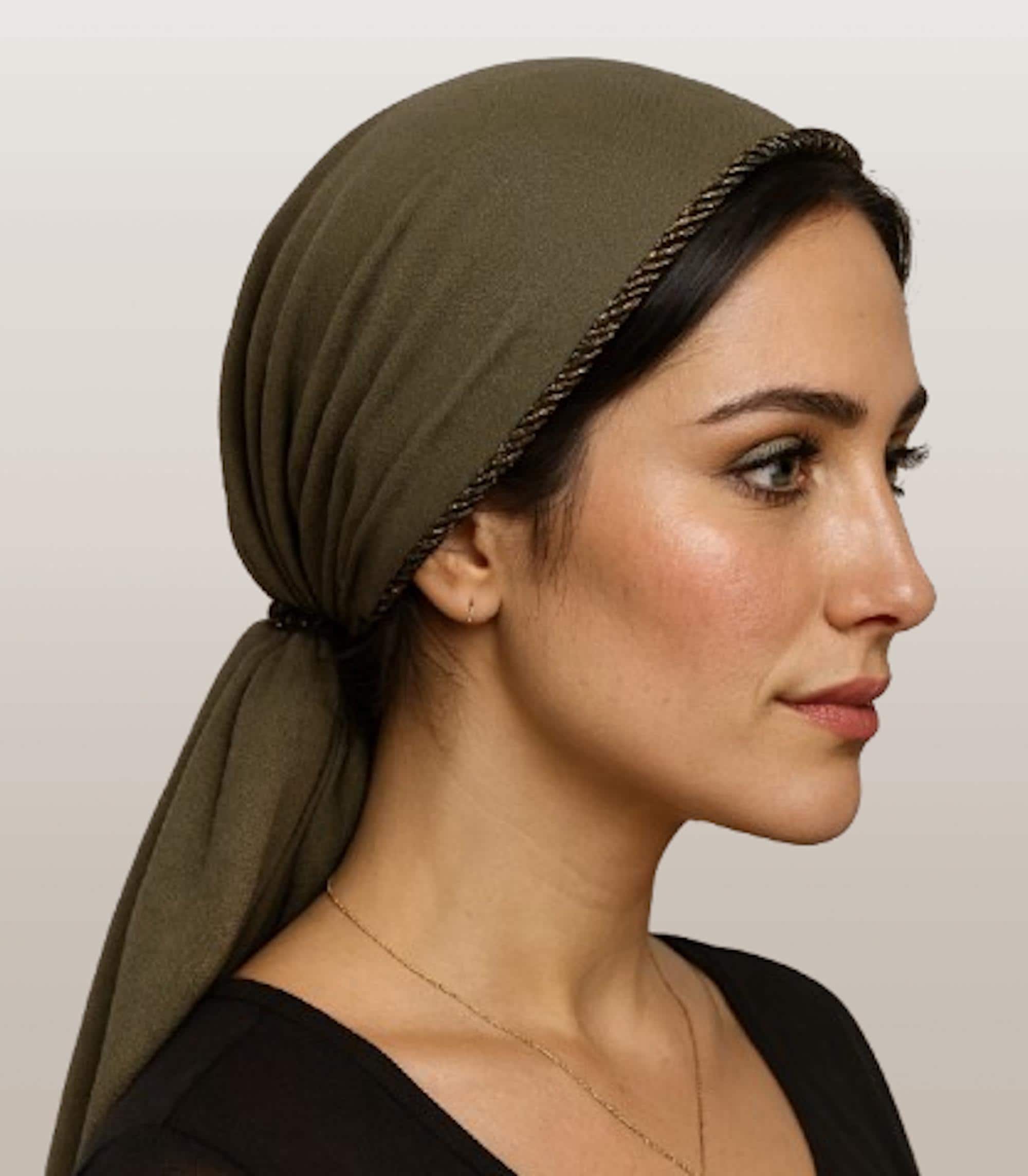 Gauze Cotton Scarf Head Covering | Cording Ties | Tichel | Mitpachat ...