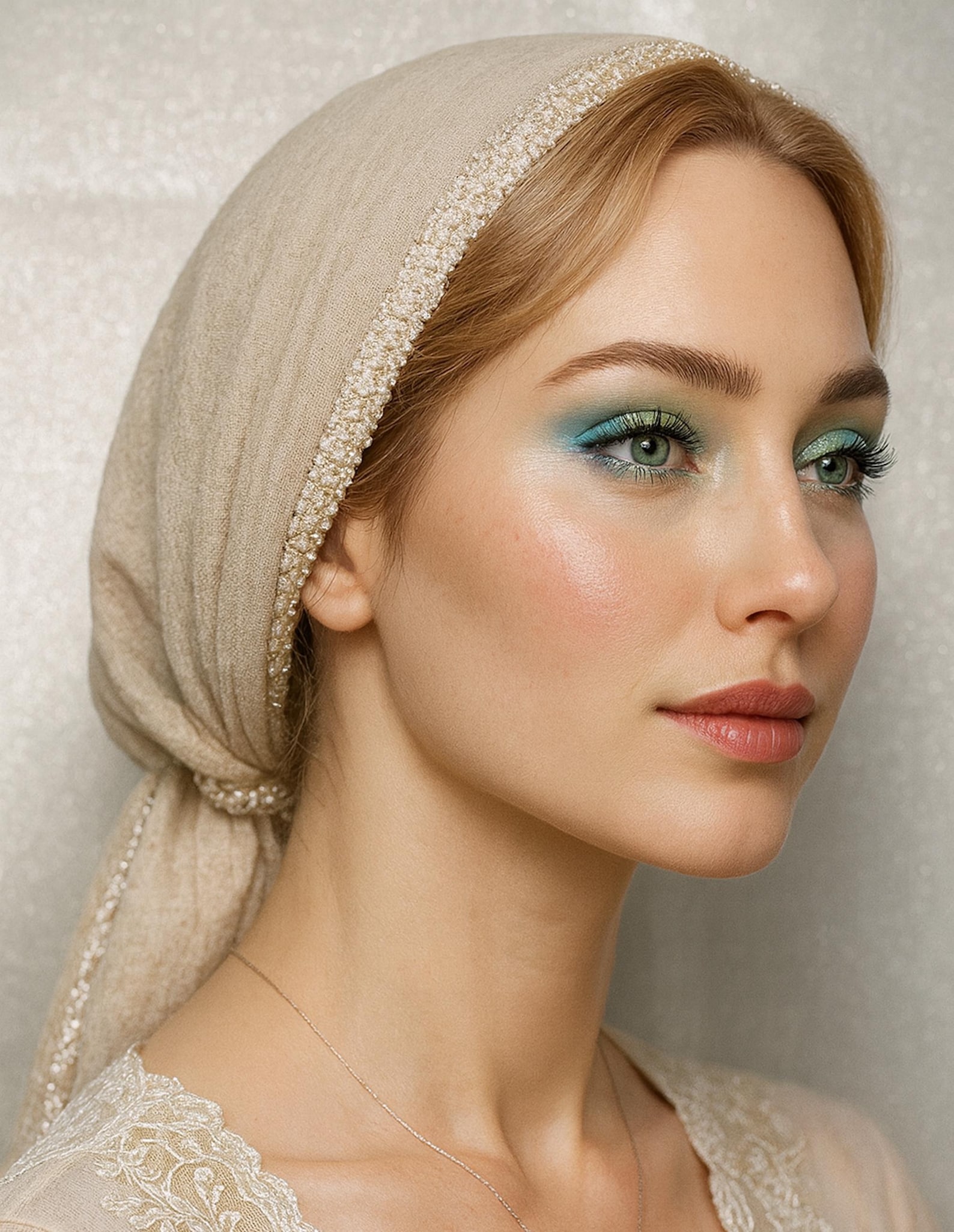 Gauze Cotton Snood | Head Covering | Tichel | Headcovering | Snoods ...
