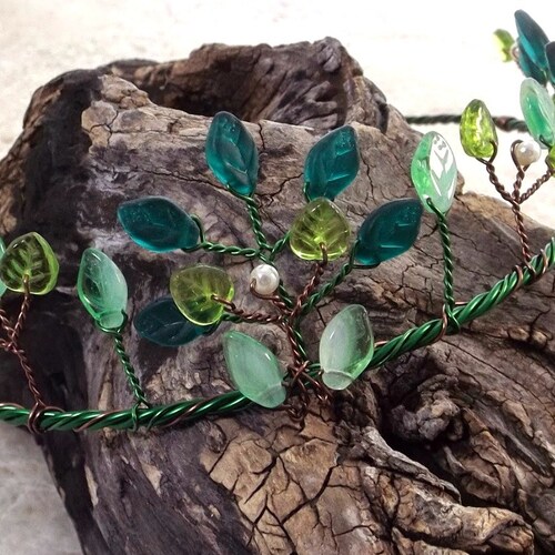 Wood Nymph Mistletoe Tiara Woodland Wedding Fairy Crown - Etsy