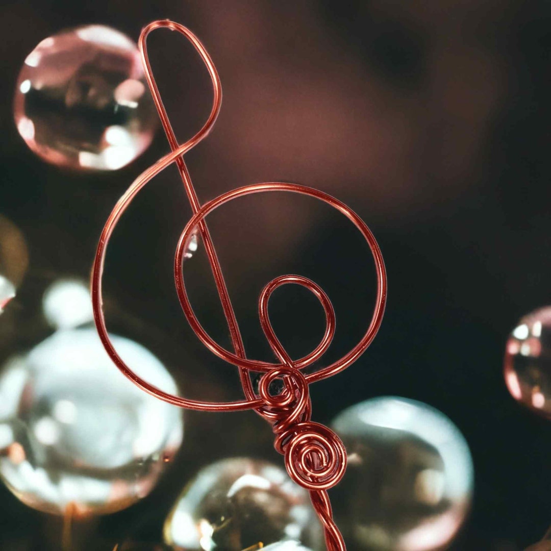 Treble Clef Bubble Wand Musical Wedding Favor Senior Recital Decor or ...