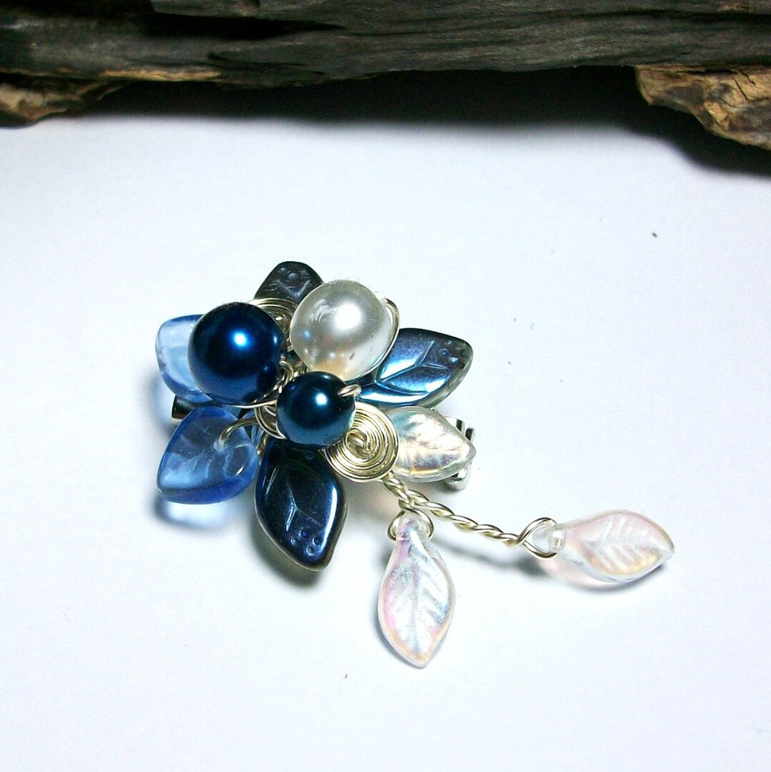 Blue Fairy Brooch Boutonniere Hair Pin Single or Set Mix and Match - Etsy