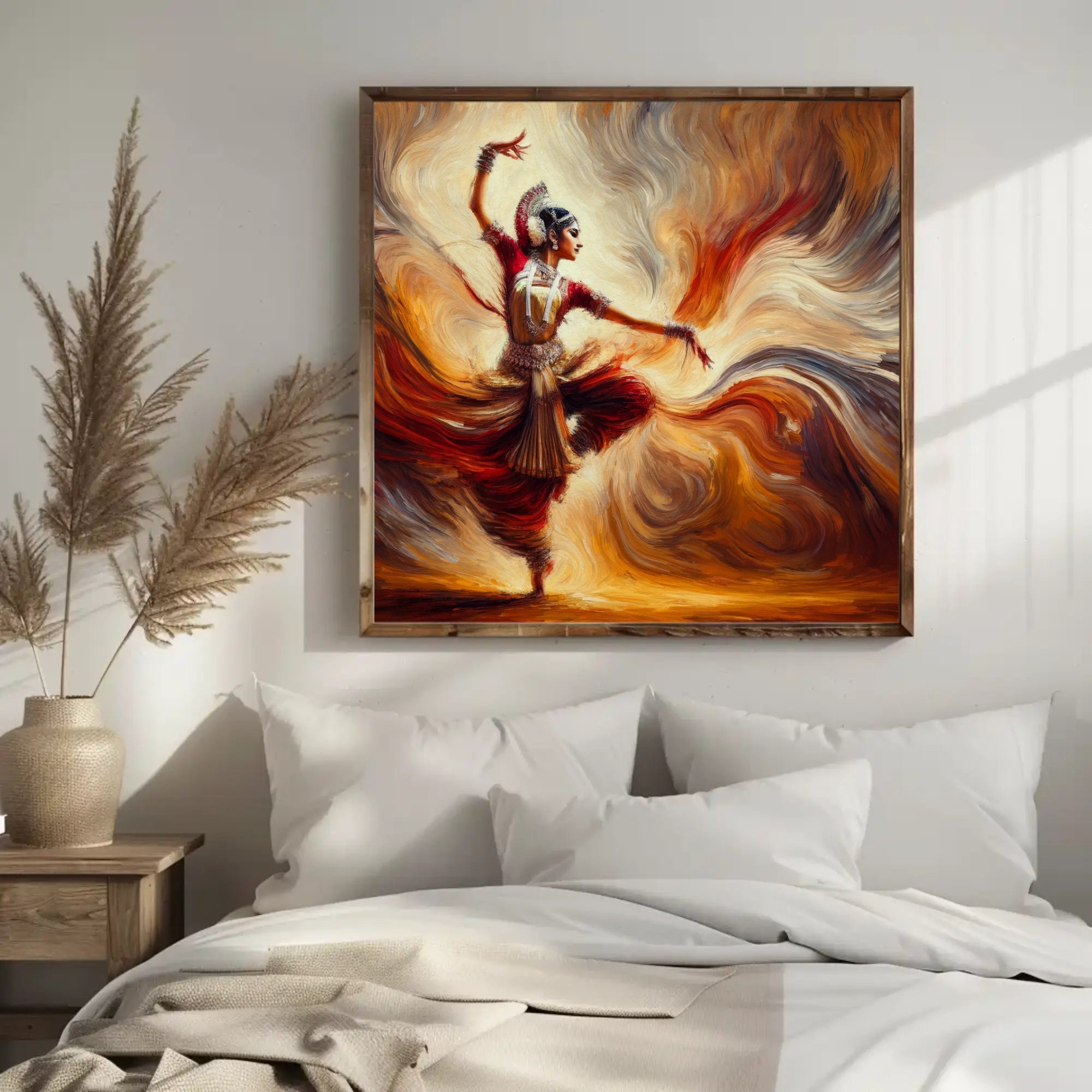 Classical Dancer Printable Digital Abstract Wall Art, Dance Art Poster ...