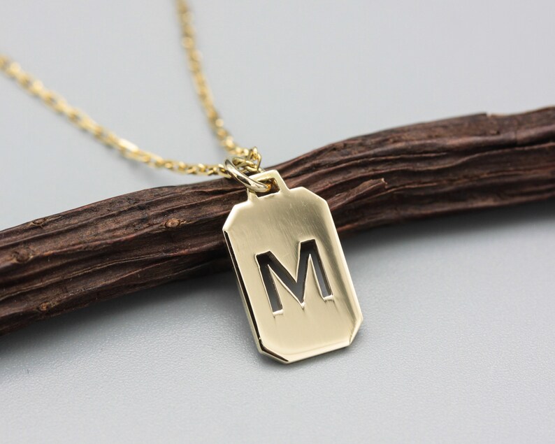 Alphabet Letters, Personalized Name Pandant With 14 K Gold, Alphabet ...