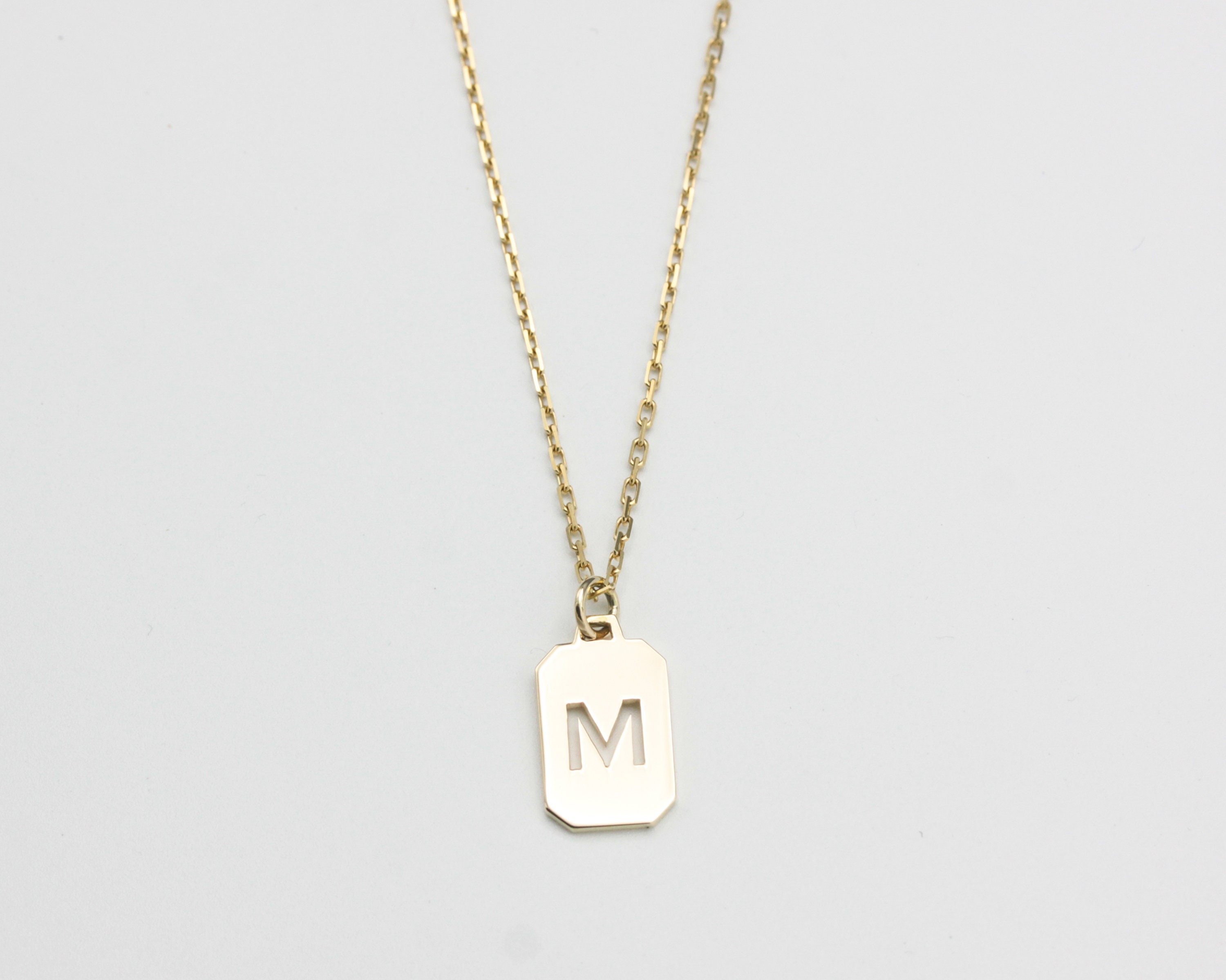 Alphabet Letters, Personalized Name Pandant With 14 K Gold, Alphabet ...