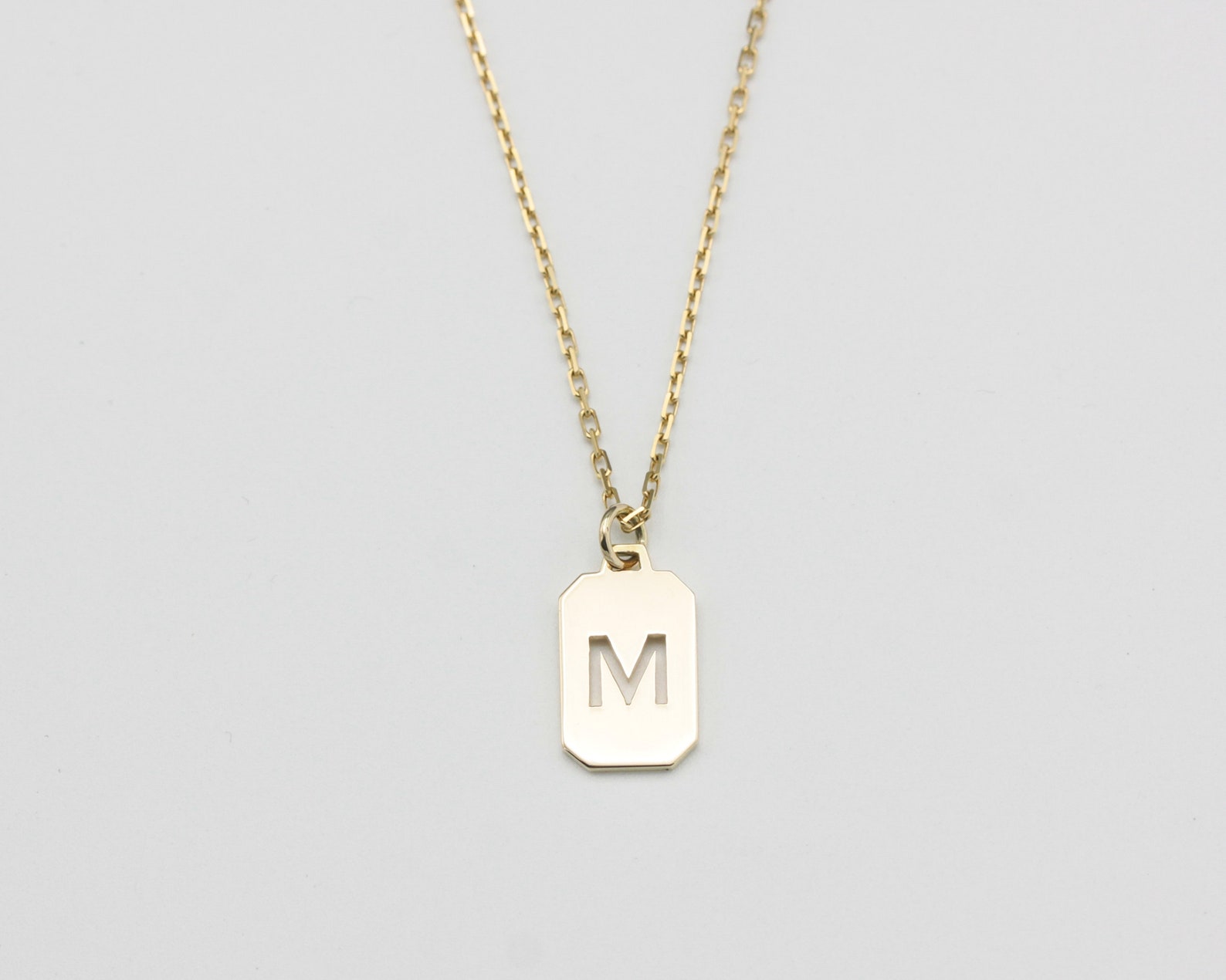 Alphabet Letters, Personalized Name Pandant With 14 K Gold, Alphabet ...