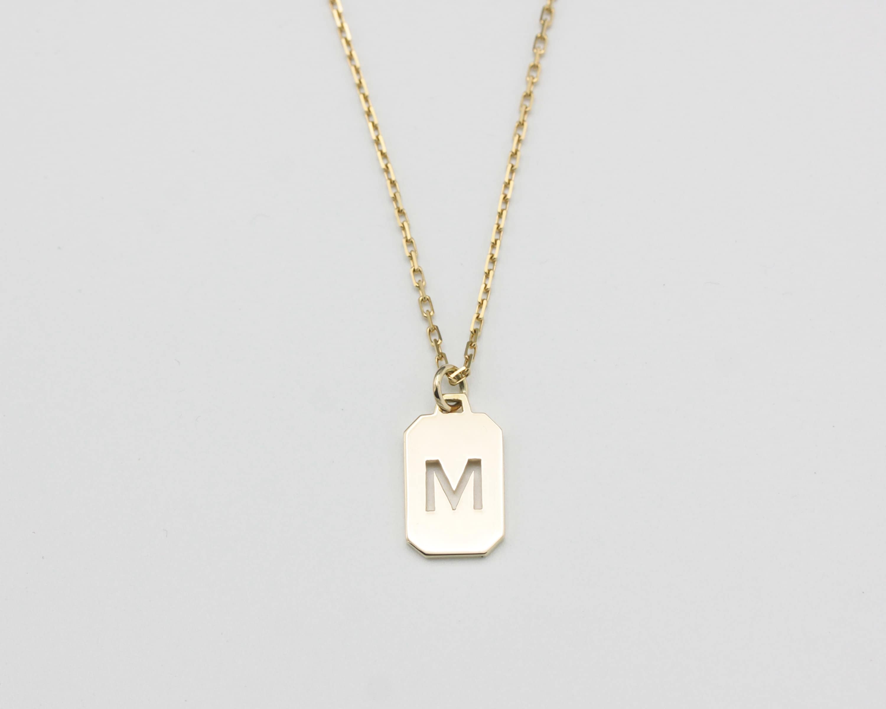 Alphabet Letters, Personalized Name Pandant With 14 K Gold, Alphabet ...