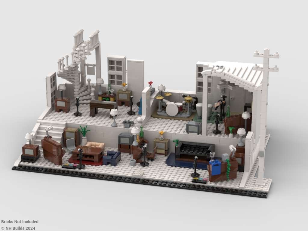 The Very Best House - the 1975 Stage (instructions) - Etsy