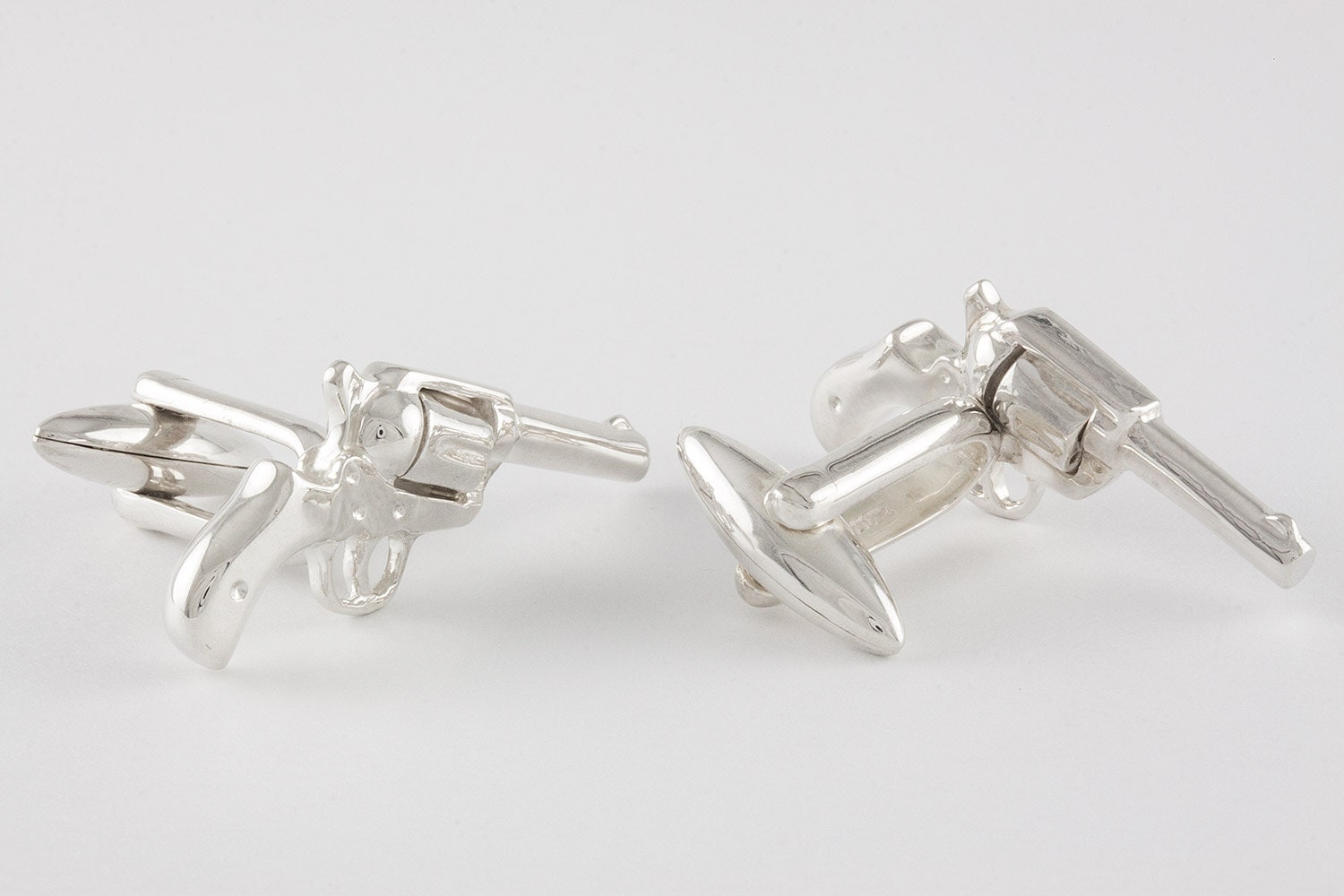 Revolver Cufflinks, Sterling Silver, Personalized - Etsy