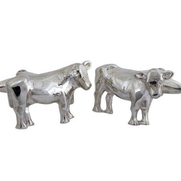 Cow Cufflinks - Etsy