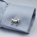 Cow Cufflinks, Sterling Silver - Etsy