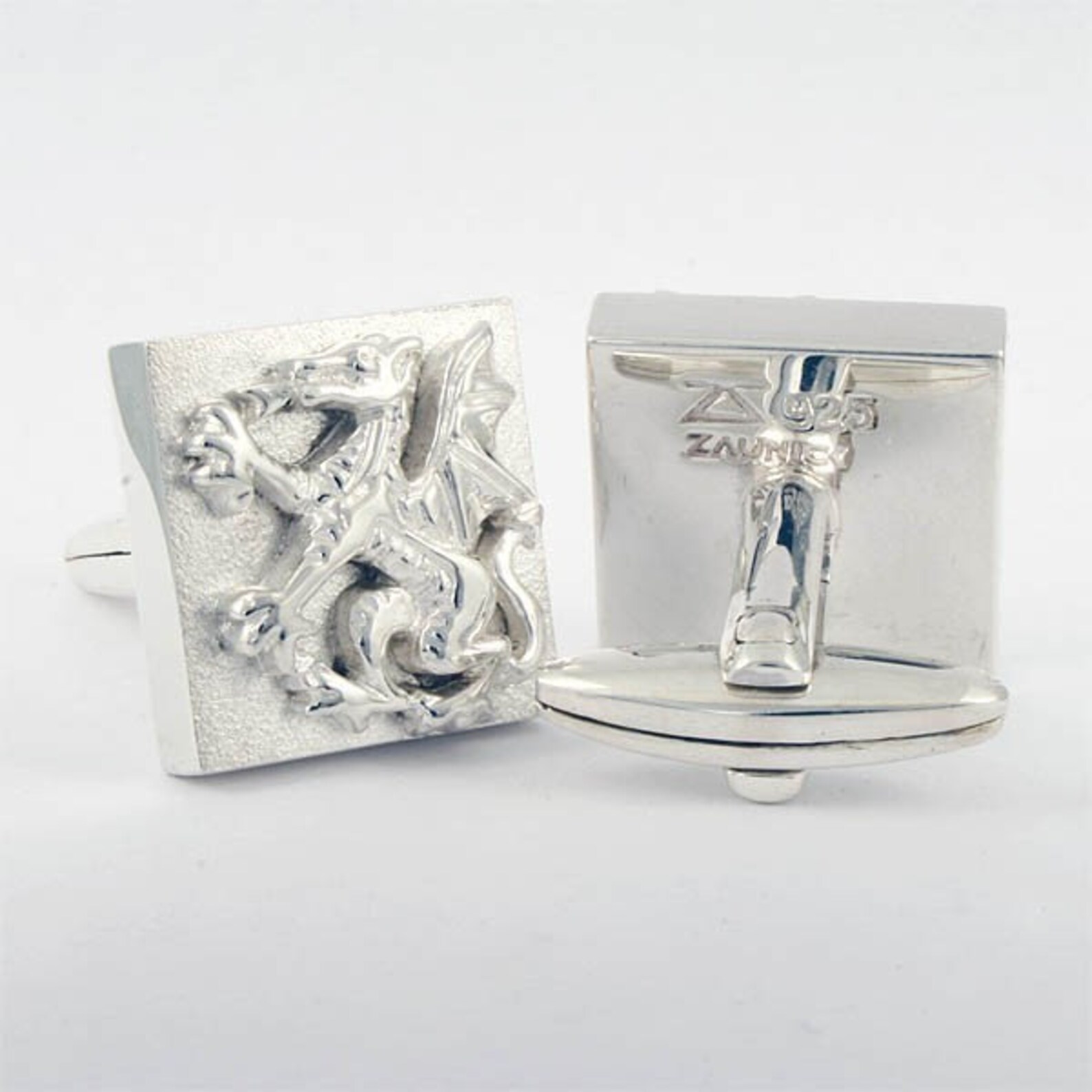 Dragon II Cufflinks Sterling Silver - Etsy