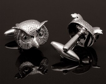 Owl Cufflinks | Etsy
